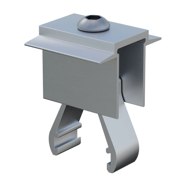 S:FLEX HK 125/172 high bead rail for trapezoidal sheet metal roofs