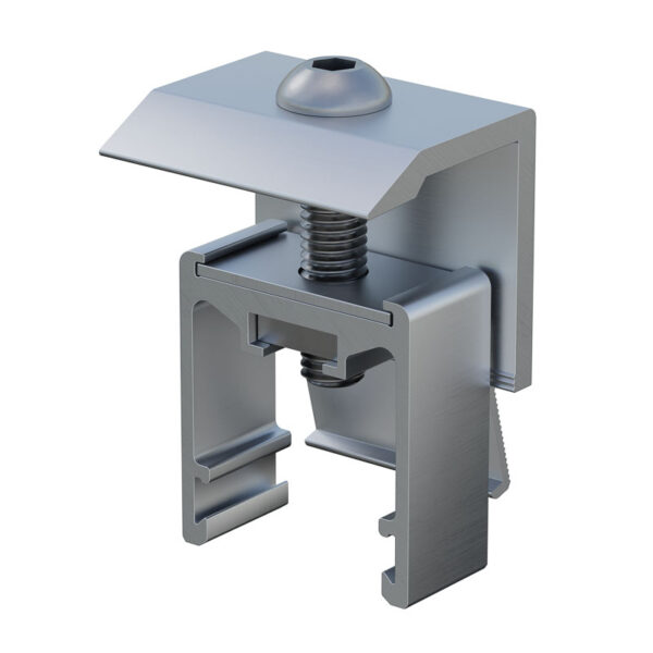 S:FLEX HK 125/172 high bead rail for trapezoidal sheet metal roofs