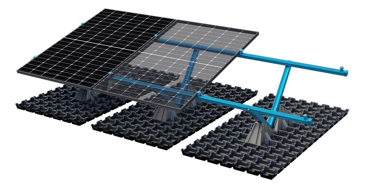 S:FLEX HK 125 XL 50 / 100 high bead rail for trapezoidal sheet metal roofs