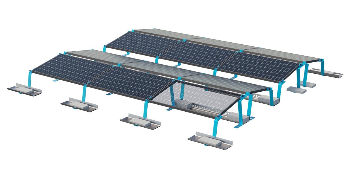 S:FLEX trapezoidal sheet metal rail lift for optimum installation