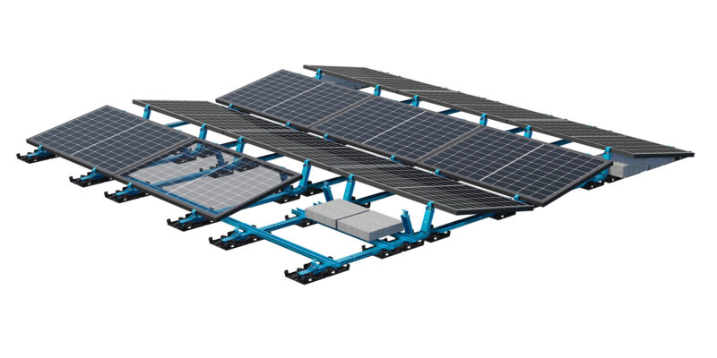 S:FLEX trapezoidal sheet metal rail lift for optimum installation