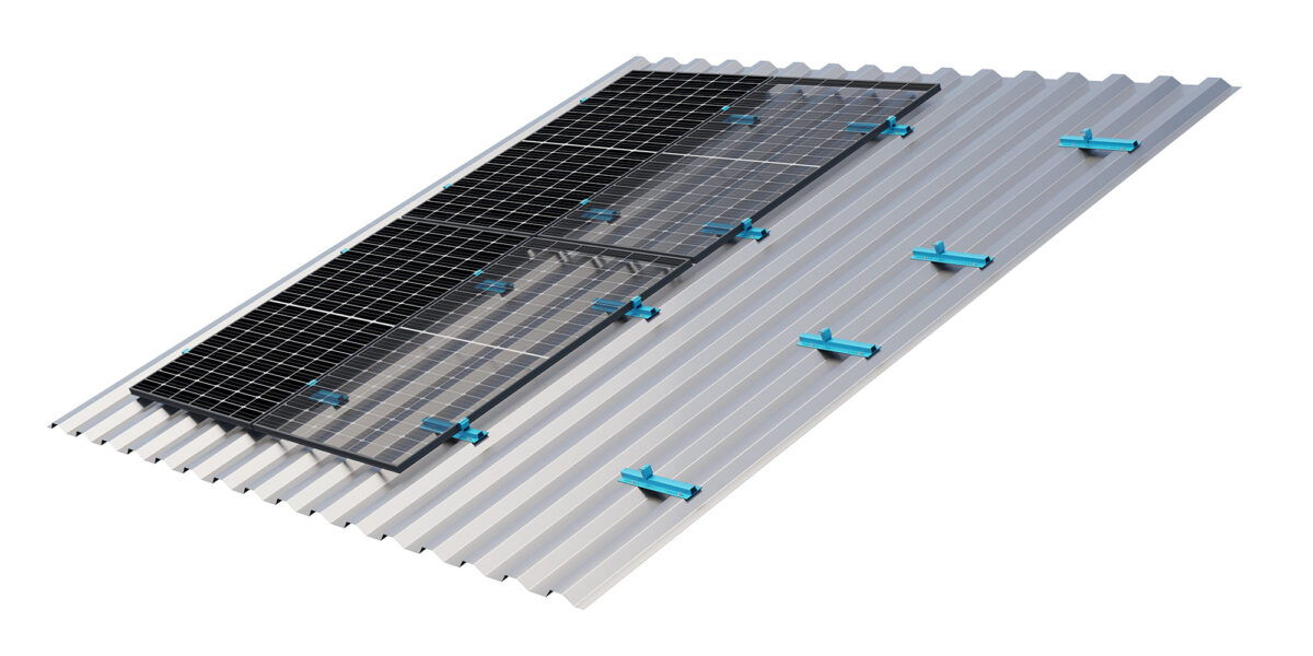 Discover the S:FLEX on-roof frame kit for pitched roofs